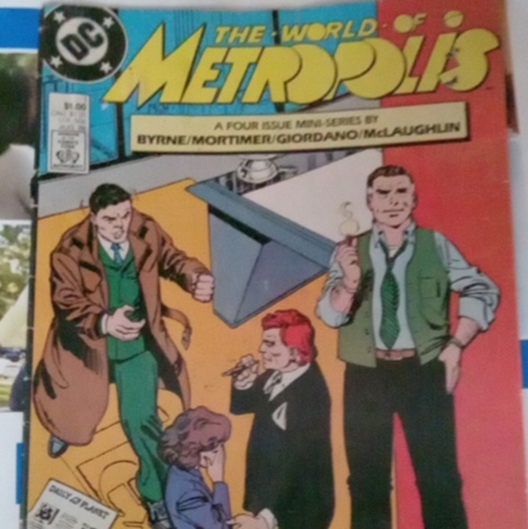 DC Comics | Other | Comic Superman The World Of Metropolis Part Of 4 Dc ...